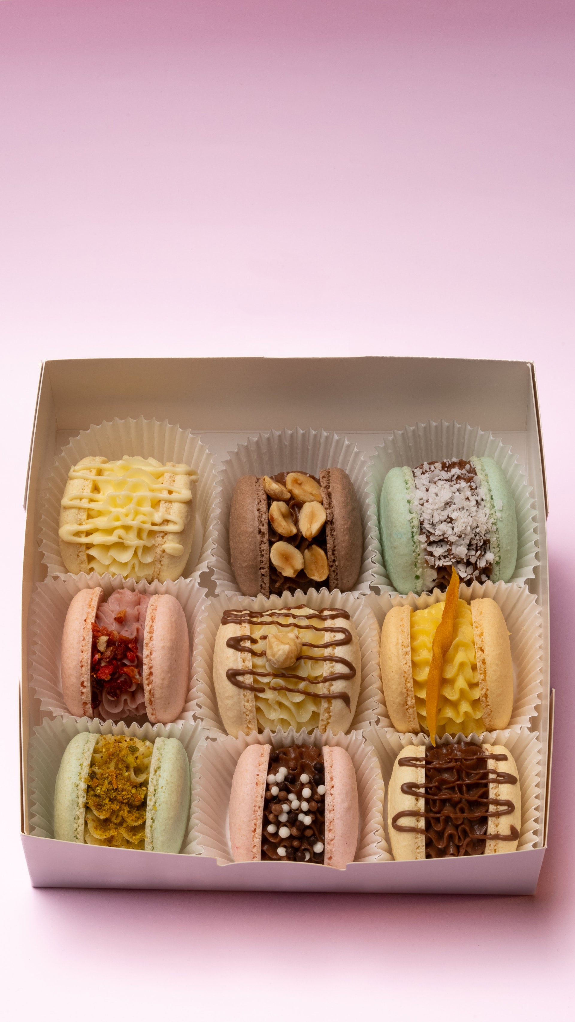 Box of 9 macarons | MACAMOCHI
